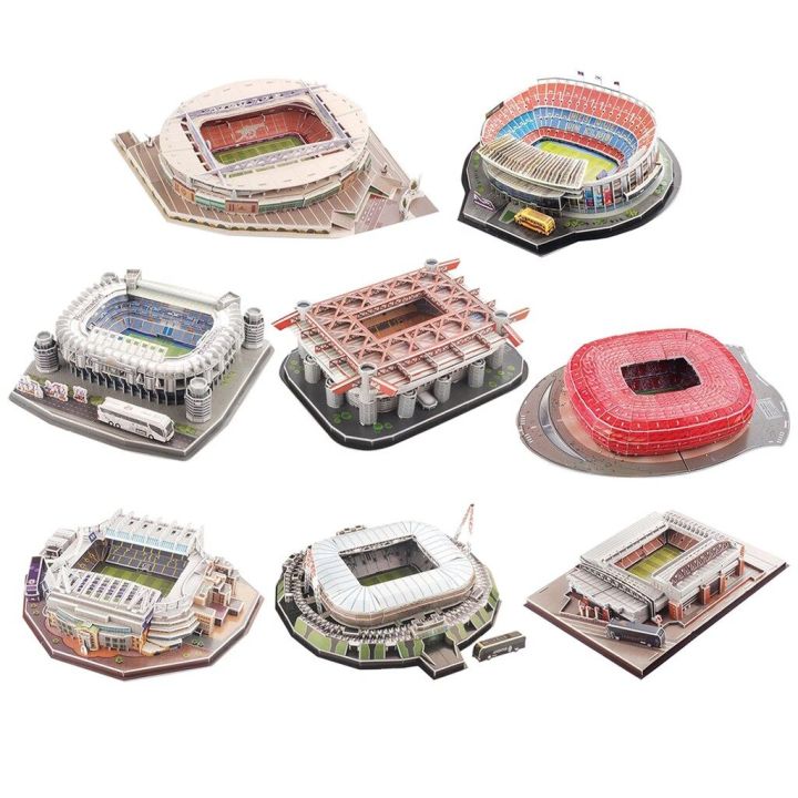 Chelsea Stamford Bridge Football Stadium 3D Puzzle Emirates Stadium ...