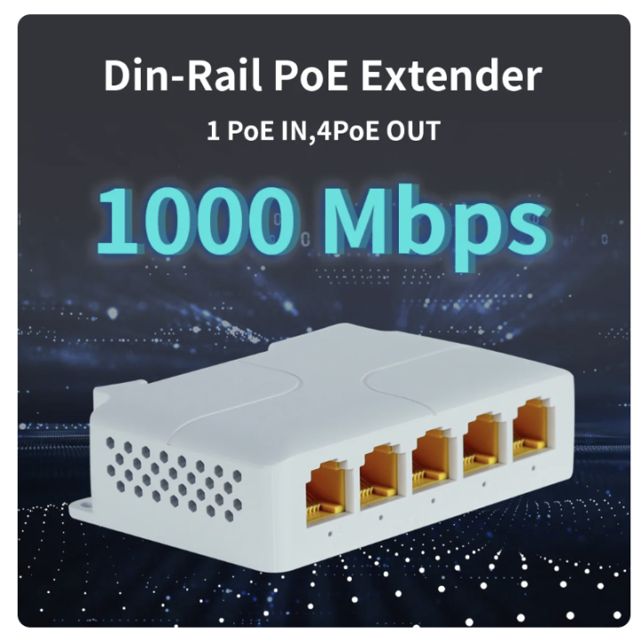 Poe repeater Gigabit 5 port | Lazada.co.th