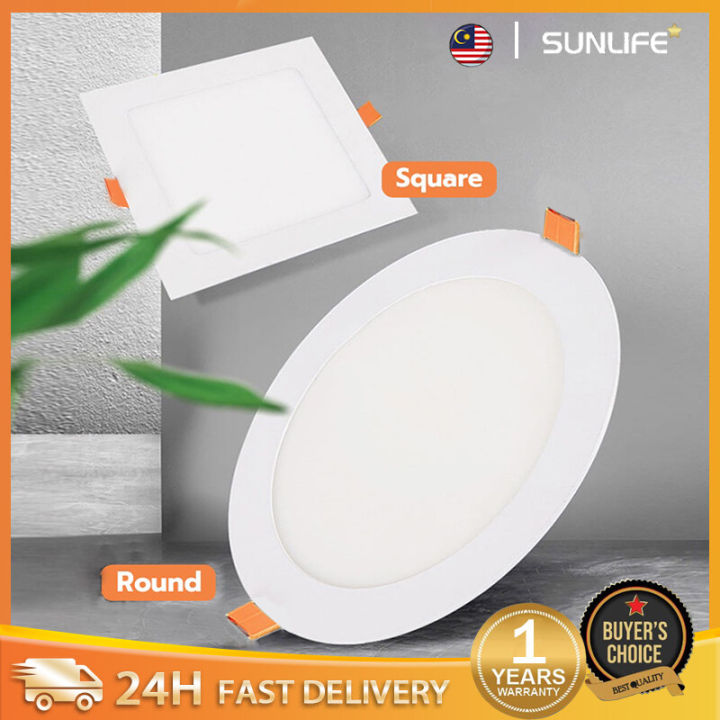 LED downlight ceiling light panel light recessed pin light round square ...