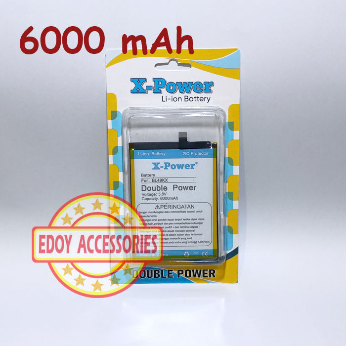 Batre Infinix Note 11 NFC X663 X663B Double Power BL49KX Batu Baterai ...