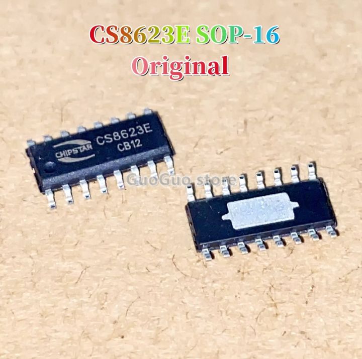 5ชิ้น CS8623E ของแท้ SOP-16 CS8623 SOP16 8623E SMD 25W Class-D เครื่อง ...