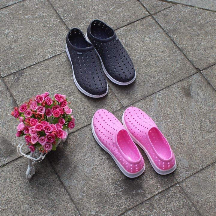 GS-AFFORDABLE RUBBER SHOES WITH HOLES FOR WOMEN #535 | Lazada PH