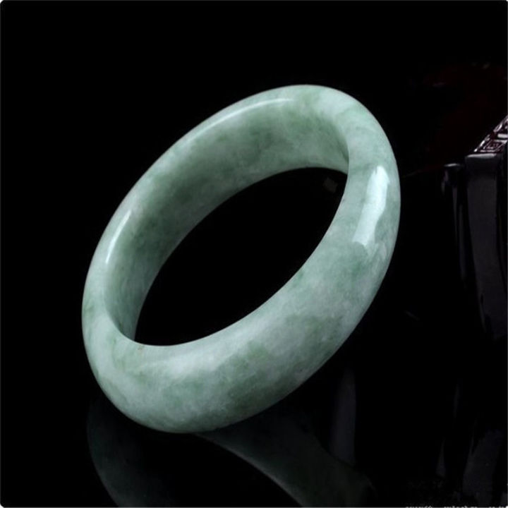 【The-Best】 Real Grade A Natural Jade Bangle Women Healing Jewelry ...