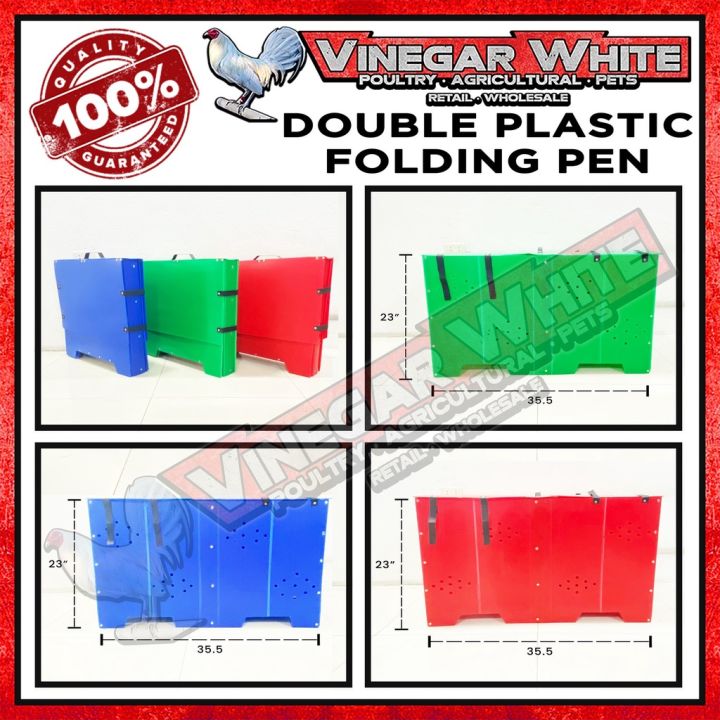 Plastic Folding Derby Pen Sabong Cage Double Triple Keeping for ...