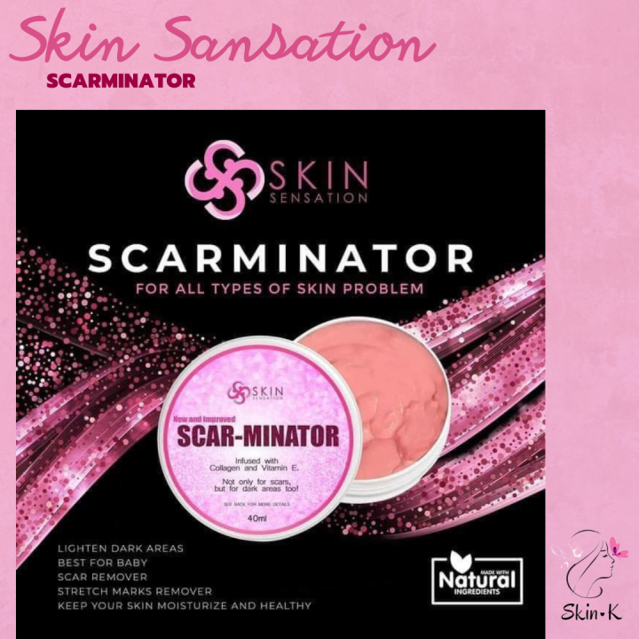 SKIN SENSATION Original and Effective Scarminator Cream 40g Best Scar ...