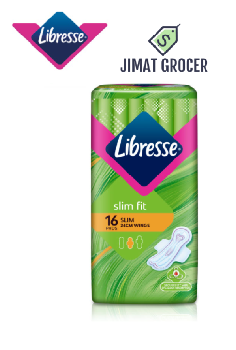 Libresse Slim Fit Wing 24cm 16s | Lazada