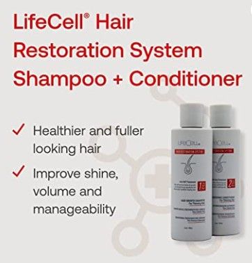 LifeCell Hair Restoration System (Shampoo + Conditioner Only | Lazada PH