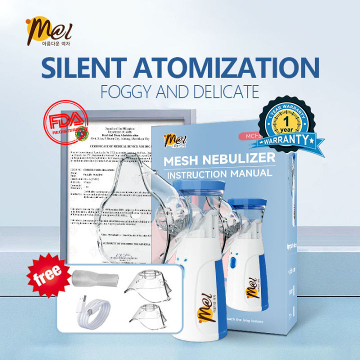 MCI Portable Nebulizer Machine for Asthma Ultrasonic Nebulizer Mesh ...