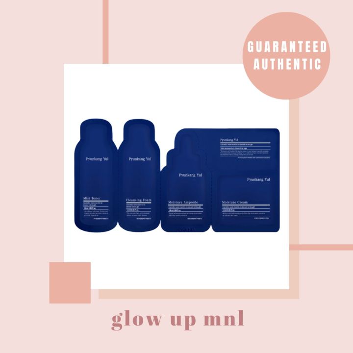 Pyunkang Yul Sample Sachet - Mist Toner Cleansing Foam Moisture Ampoule ...