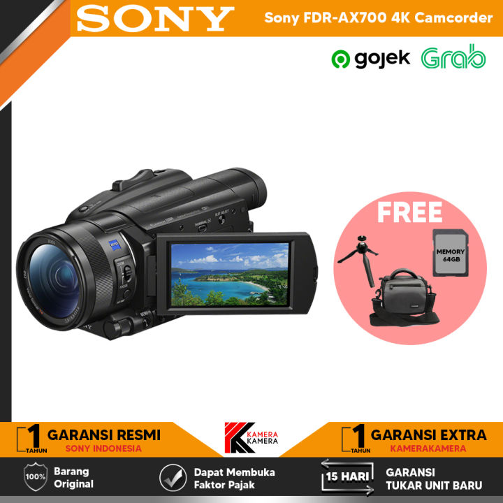 Sony FDR-AX700 4K Camcorder / Sony AX700 | Lazada Indonesia