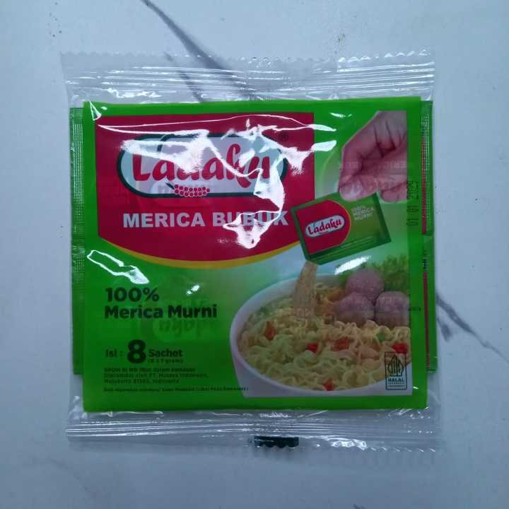 LADAKU Merica Bubuk isi 8 Sachet 1g | Lada Bubuk | Lazada Indonesia