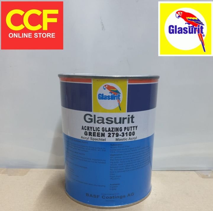 Glasurit Glazing Putty Acrylic Green 1 Liter | Lazada PH