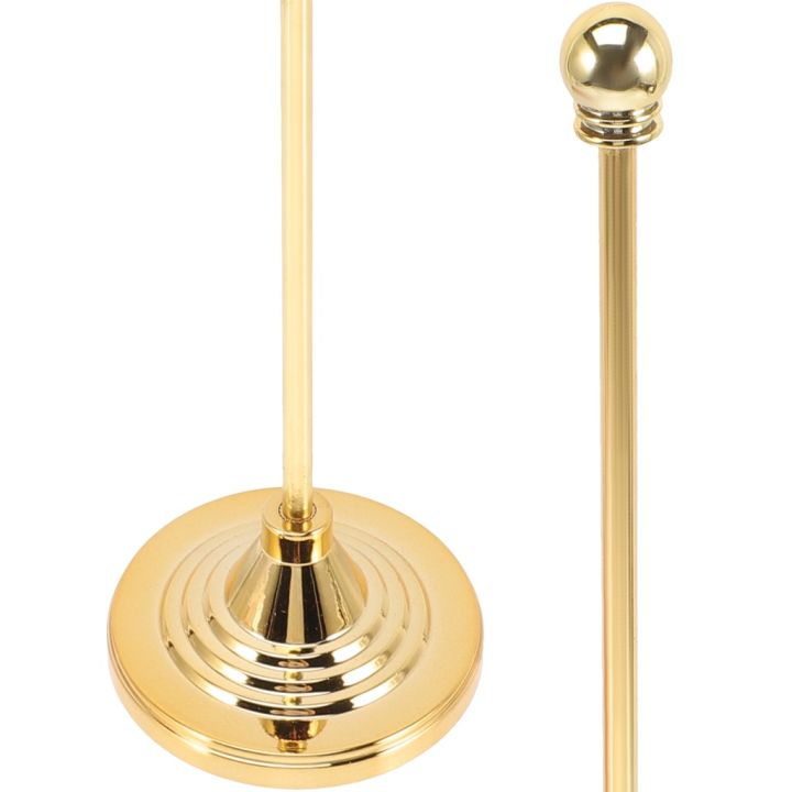 Metal Stand Sign Black American Flag Business Accessories Table Pole ...