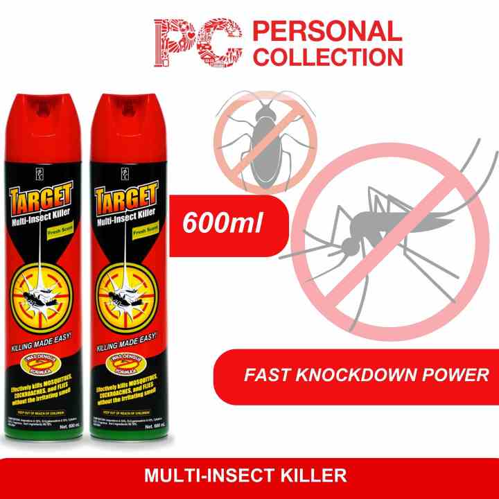 TARGET Multi-Insect Killer 600ML PERSONAL COLLECTION BUY 1 GET 1 ...