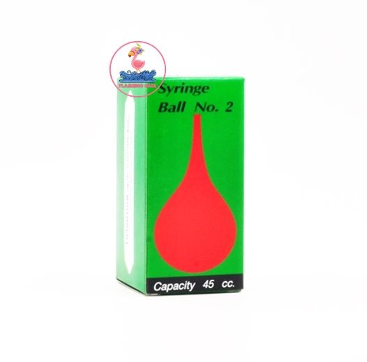 Syringe Ball ไซริงค์บอล ลูกยางแดง ใช้ดูดของเหลว เบอร์ 2 | Lazada.co.th