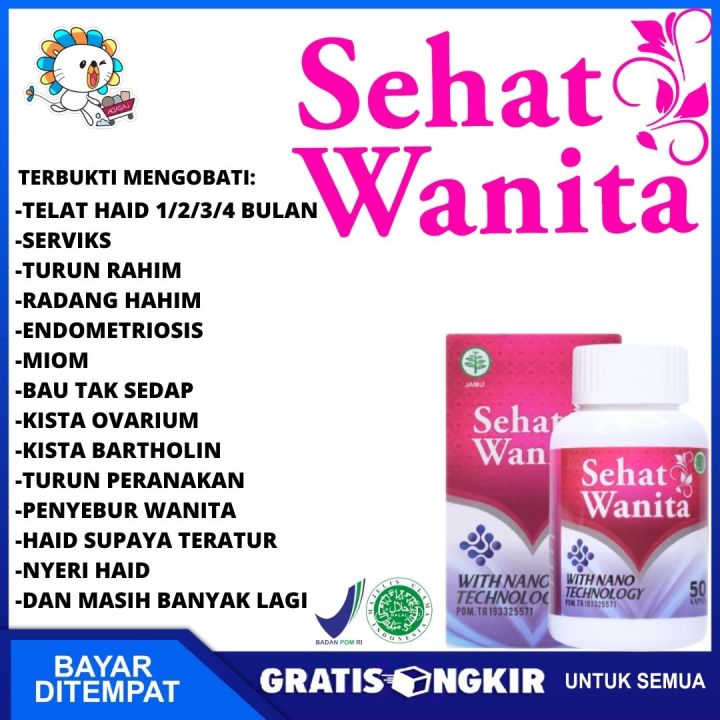 Obat Serviks, Dinding Rahim, Turun Rahim, Radang Rahim, Kista Ovarium ...
