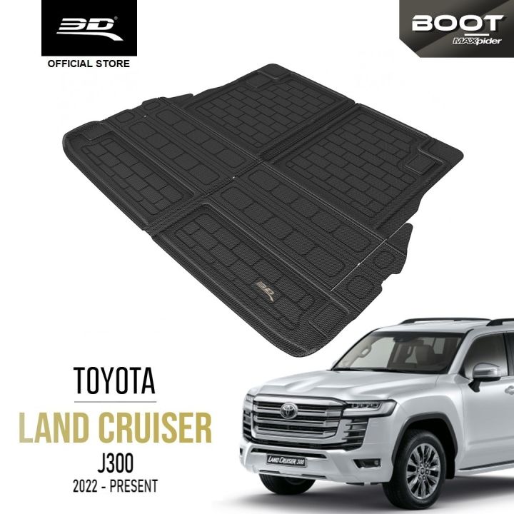 3D BOOT Liner Toyota Land Cruiser LC300 (2023 - Present) | Lazada