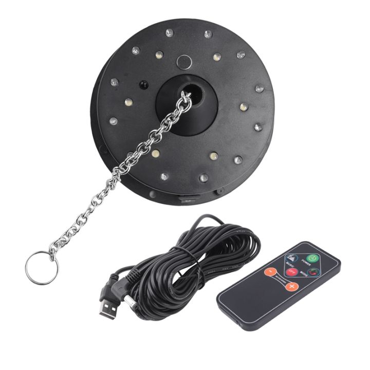 【Latest model】Rotating Disco Ball Motor Lights with Remote,18 LEDs for ...