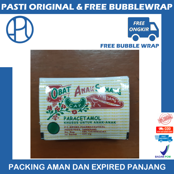 ANAK SUMANG PARACETAMOL ANAK RASA ORIGINAL SACHET | Lazada Indonesia
