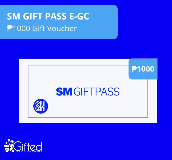 SM Gift Pass PHP 1000 Digital Gift Voucher | Lazada PH