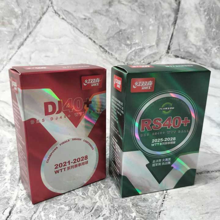 Bola Pingpong DHS DJ40+ RS40+ WTT WORLDS NEW - Bola Tenis Meja isi 6 ...