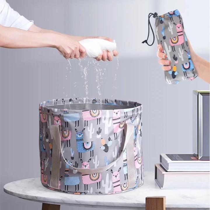 Foldable Collapsible Bucket For Soaking Feet Portable Travel Foot Bath ...