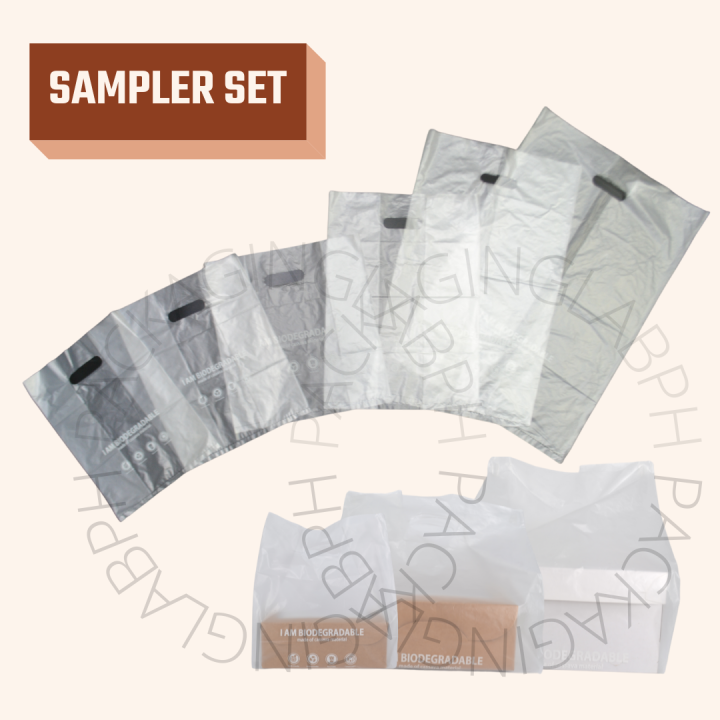 Biodegradable Plastic Bags - Sampler Set | Lazada PH