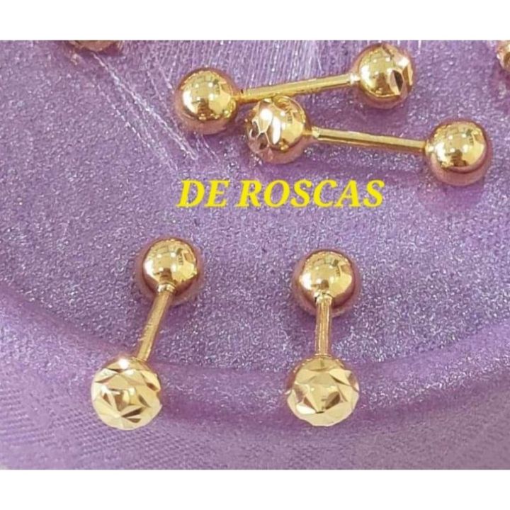 a pawnable 18k sd earrings plaindiacut de roscas | Lazada PH