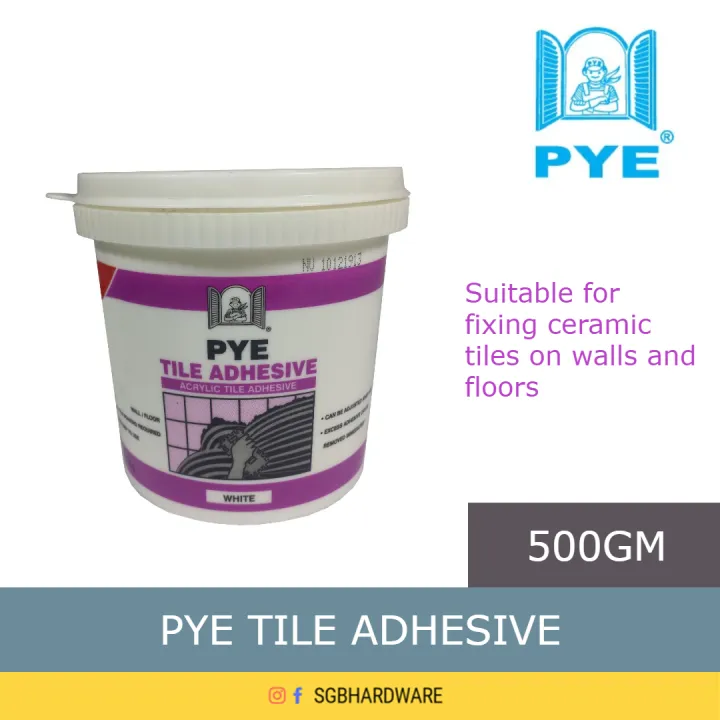 PYE Tile Adhesive Glue Tile 0.5kg / Gum Jubin Ceramic Tiles UP | Lazada