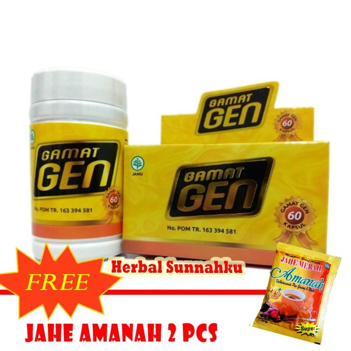 Kapsul Gamat Gen 60 Kapsul - Gamat Herbal Meningkatkan Kesehatan ...