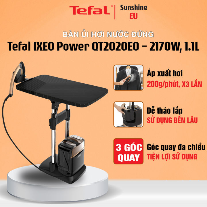 Bàn là, bàn ủi hơi nước đứng Tefal IXEO Plus QT1510E0 - 2980W 1L kèm ...