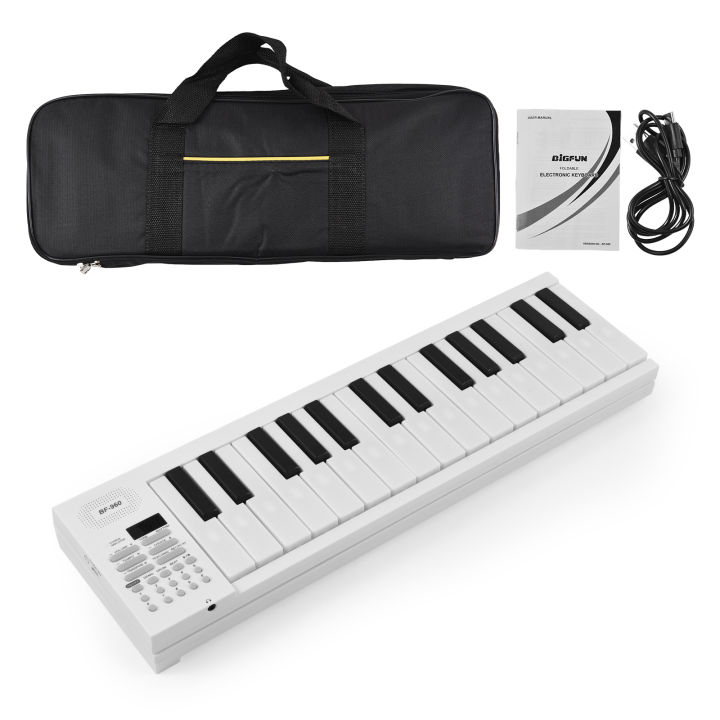 ammoon 61-Key Foldable Electronic Piano Multifunctional Electronic ...