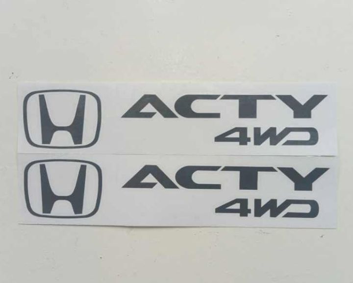 Honda ACTY 4wd multicab decal set | Lazada PH