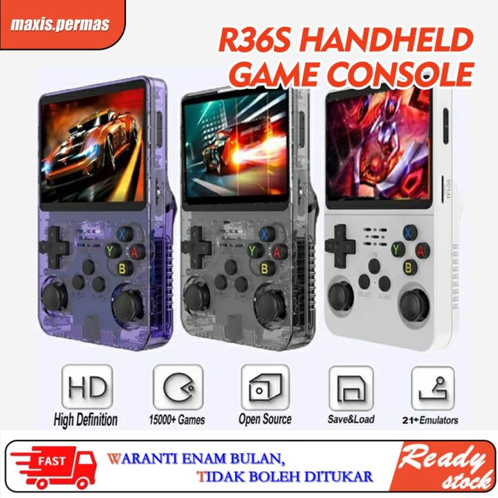 Portable Retro Handheld R36S Game Console with Built in 15000+ Classic Games Handheld Game ...