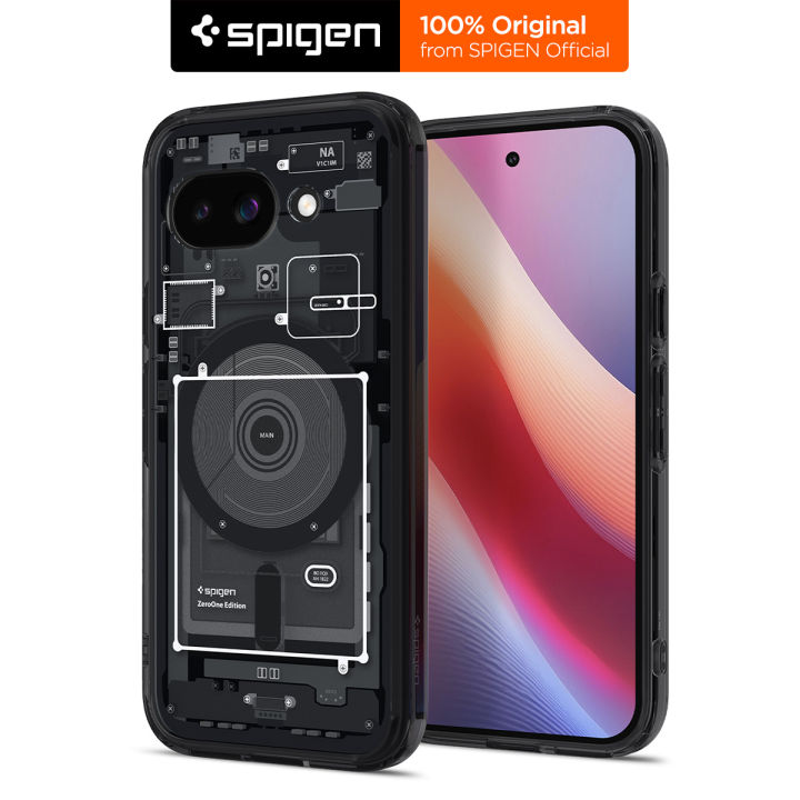 SPIGEN Case for Pixel 9a [Ultra Hybrid MagFit Zero One] Dual Layer Case ...