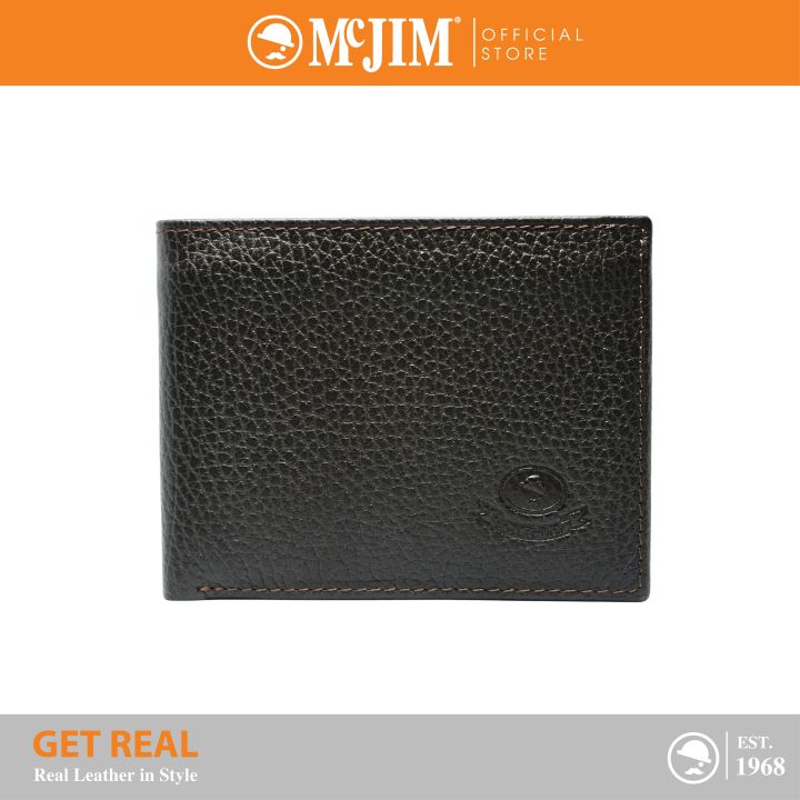 Mc Jim Classic Billfold Wallet (Italian Leather) | Lazada PH