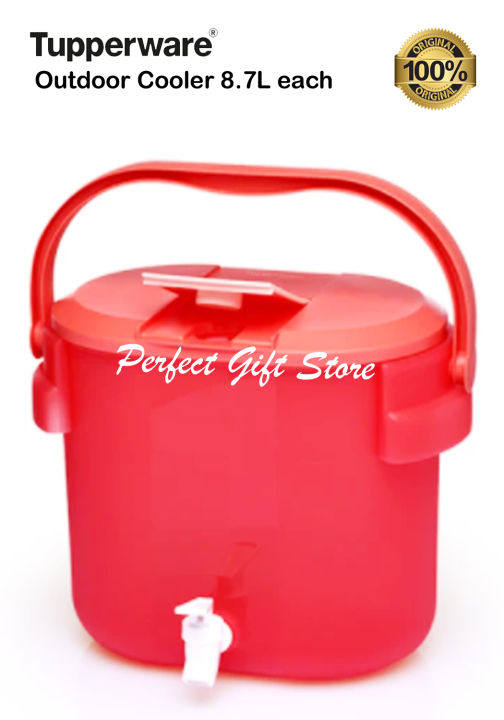 Original Tupperware Outdoor Cooler 8.7 L each | Lazada PH