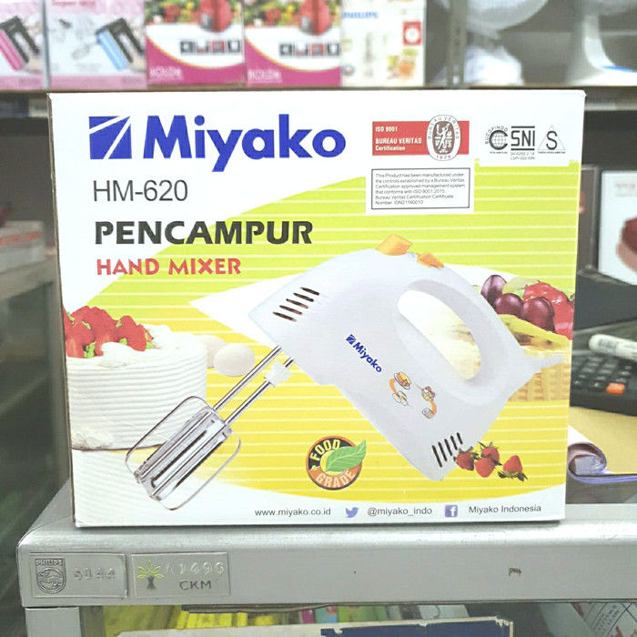 Mixer Hand Miyako HM-620 / HM620 | Lazada Indonesia
