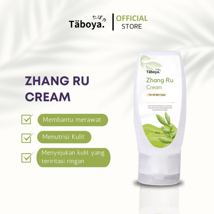 Taboya -Zhang Ru Cream Promo Hemat 3 PCS baik untuk kulit Mencerahkan ...