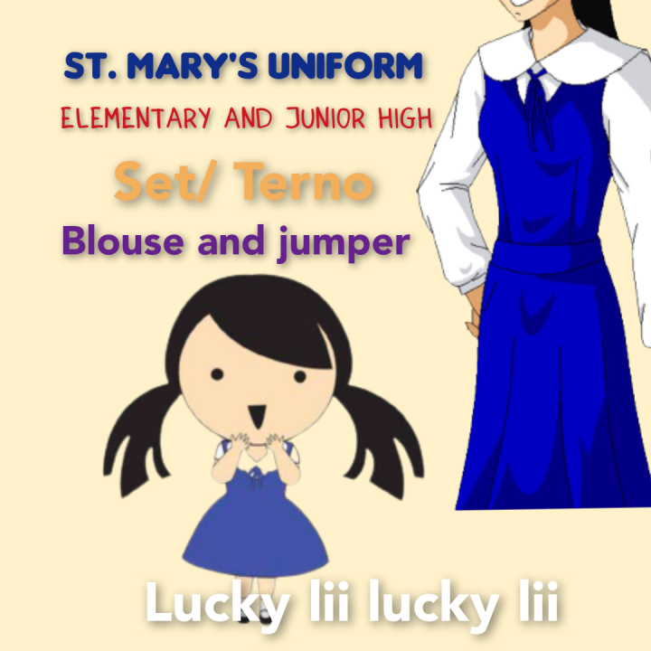 Affive Standard School Uniform St. Mary's Daily Uniform Marian School ...