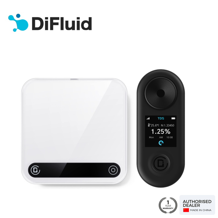 DiFluid R2 Coffee TDS Refractometer & Microbalance Scale (Pre Order ...