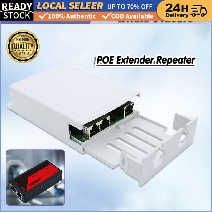 POE Extender Outdoor Waterproof 200m Network Extension 1 In 1 In 2/3 ...