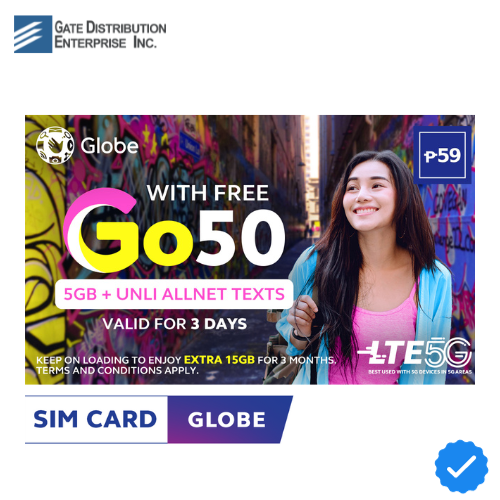 Globe 5G Tri-cut SIM Card | Lazada PH