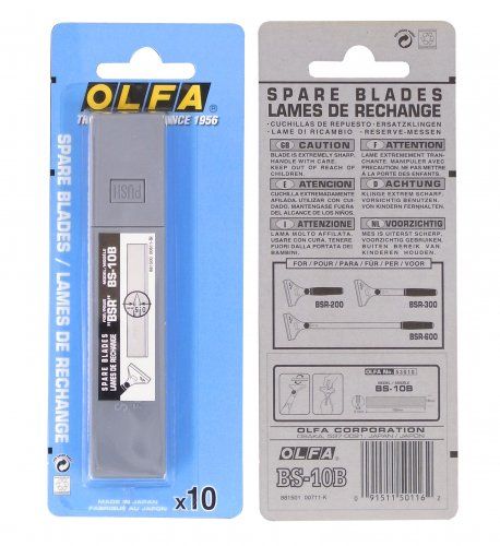 ใบมีด OLFA BS-10B Blades (BS-10) จำนวน 1 แผง | Lazada.co.th
