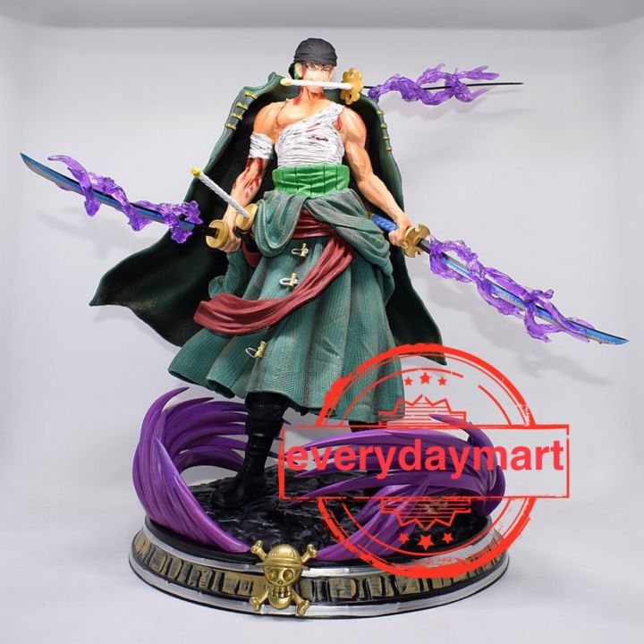 ONE PIECE🔥BURNING BLOOD RORONOA ZORO🔥SANTORYU ACTION FIGURE TOYS ...