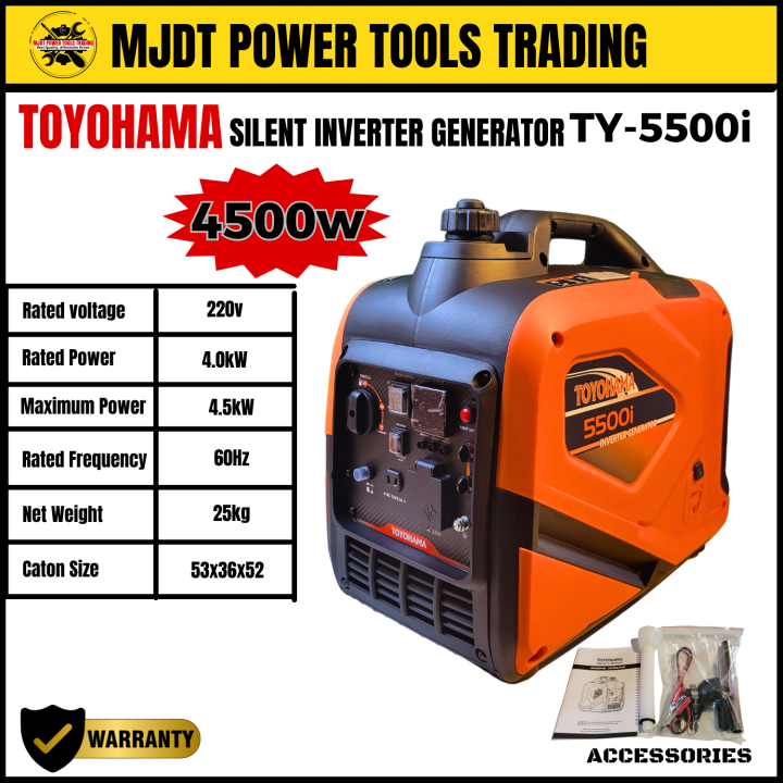 Toyohama Silent Inverter Generator | Lazada PH