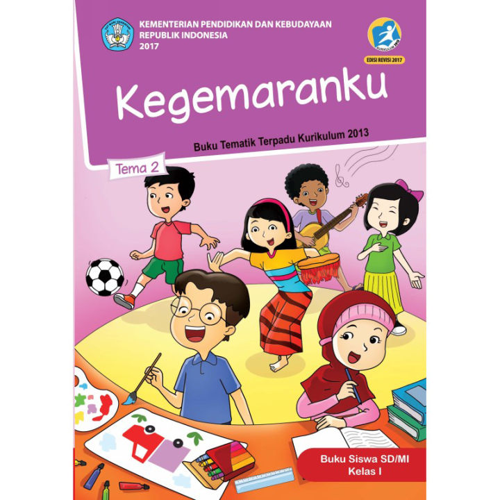 Buku Paket Tematik Kelas 1 Tema 2 Semester 1 | Lazada Indonesia