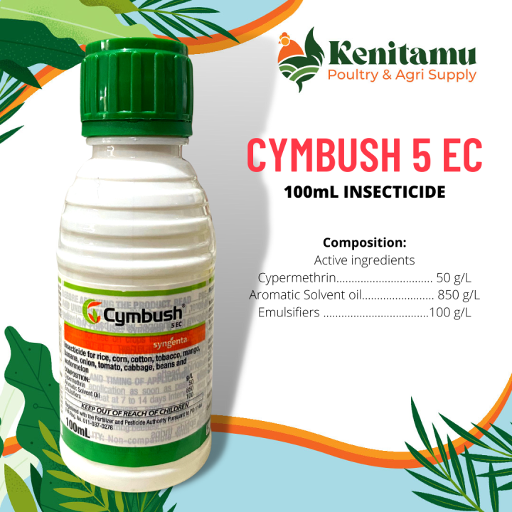 CYMBUSH 5 EC 100mL INSECTICIDE BY: SYNGENTA FOR PLANT CARE AND CROPS ...
