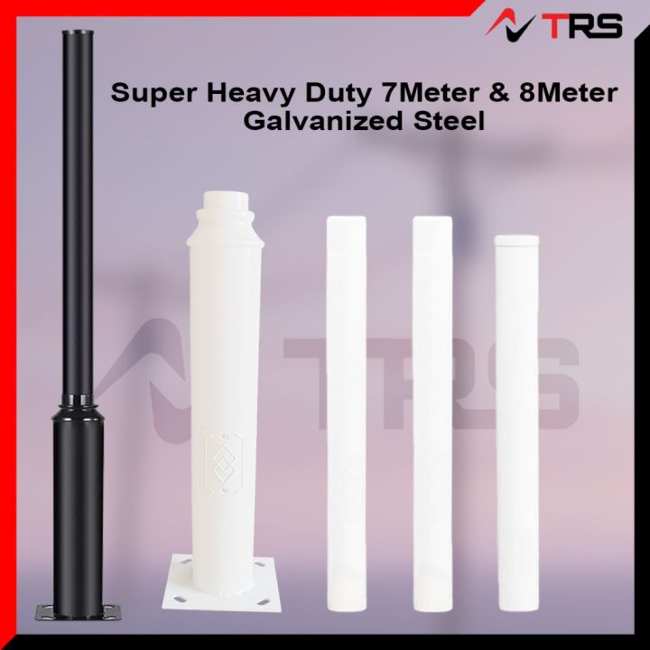 7 Meter to 8 Meter Super Heavy duty Outdoor garden light pole, split ...