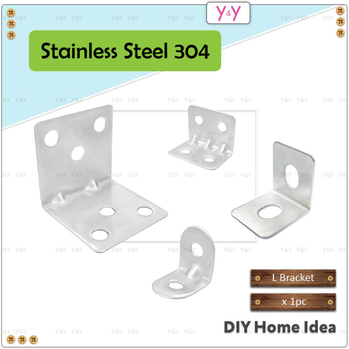 Y&Y Eco SS304 Stainless Steel L Bracket / Furniture Hardware ...